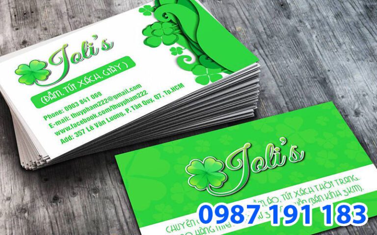 Top 20+ mẫu name card shop thời trang đẹp, đơn giản
