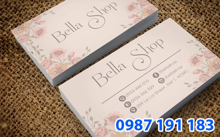 Top 20+ mẫu name card shop thời trang đẹp, đơn giản