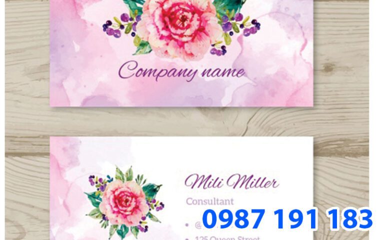 Top 20+ mẫu name card shop thời trang đẹp, đơn giản