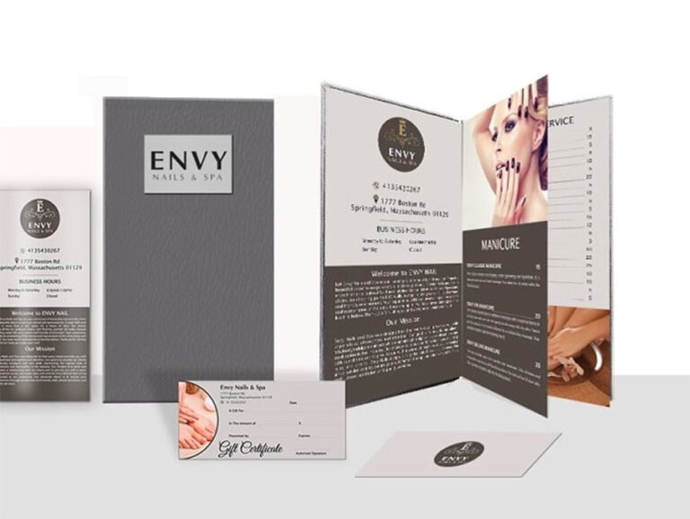99+ Mẫu thiết kế menu tiệm nail CỰC ĐẸP - HOT năm 2024